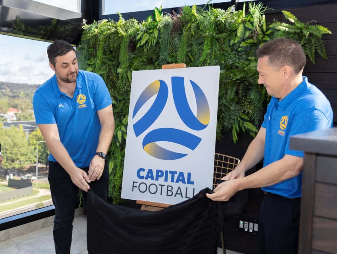 Capital Football unveils redesigned logo - Capital Football